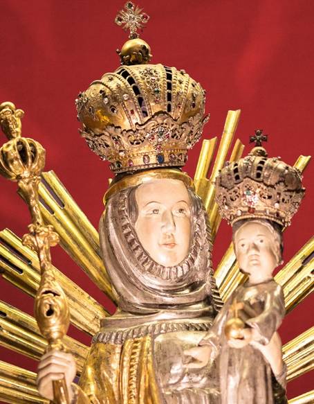 Gnadenbild von Maria Linden Wallfahrtskirche Maria Linden aktuell